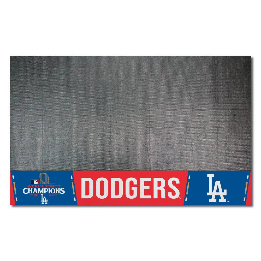 FANMATS 42 in. Los Angeles Dodgers Grill Mat : 2024 World Series ...