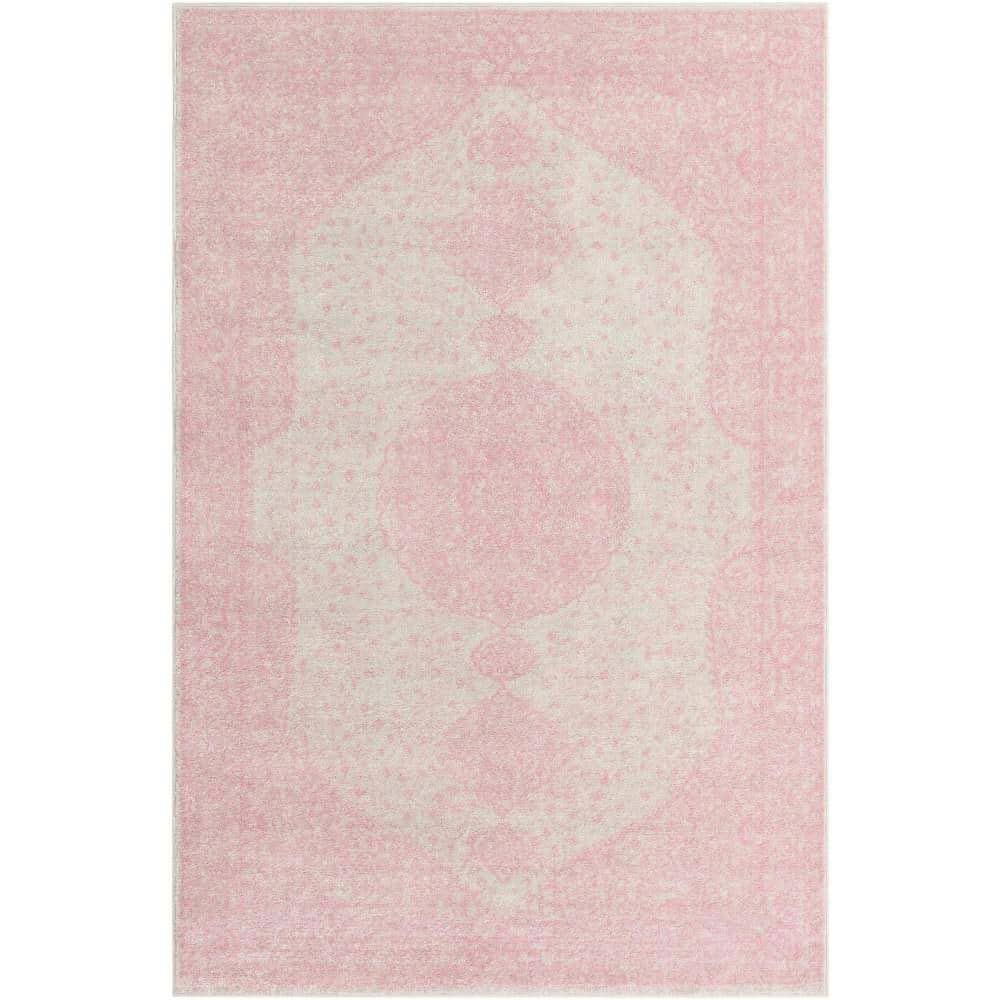 Unique Loom Bromley Midnight Pink 6' 1 x 9' 0 Area Rug 3146344 - The ...