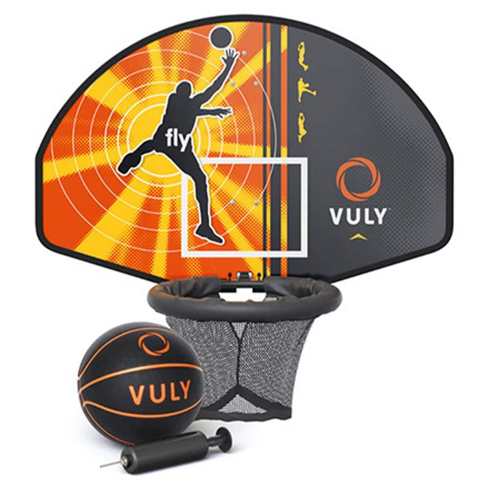Basketball Set with Backboard, Hoop, Basketball, and Air Pump AMBBS1 ...