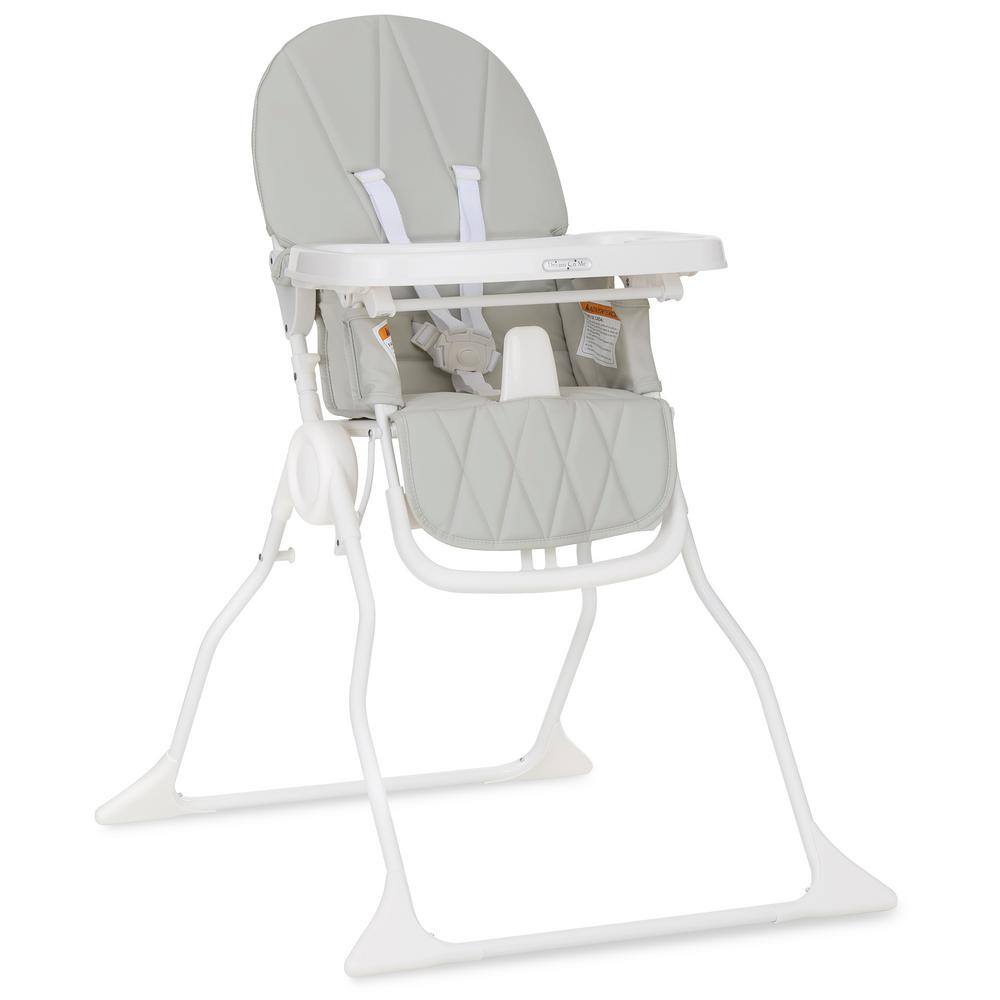 Koala Gray Snack and Stow High Chair 2567-KG - The Home Depot