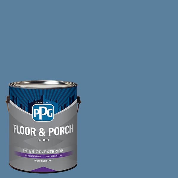 Reviews for PPG 1 gal. PPG1160-5 Blue Beads Satin Interior/Exterior ...