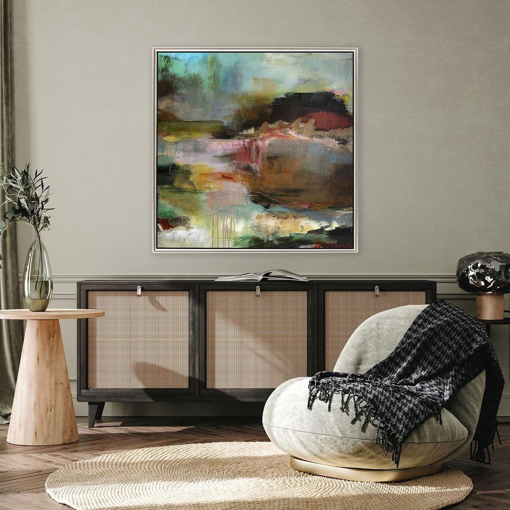 Paragon Schuerbeke 1 Piece Framed Giclee Abstract Art Print 42 in. x 42 ...