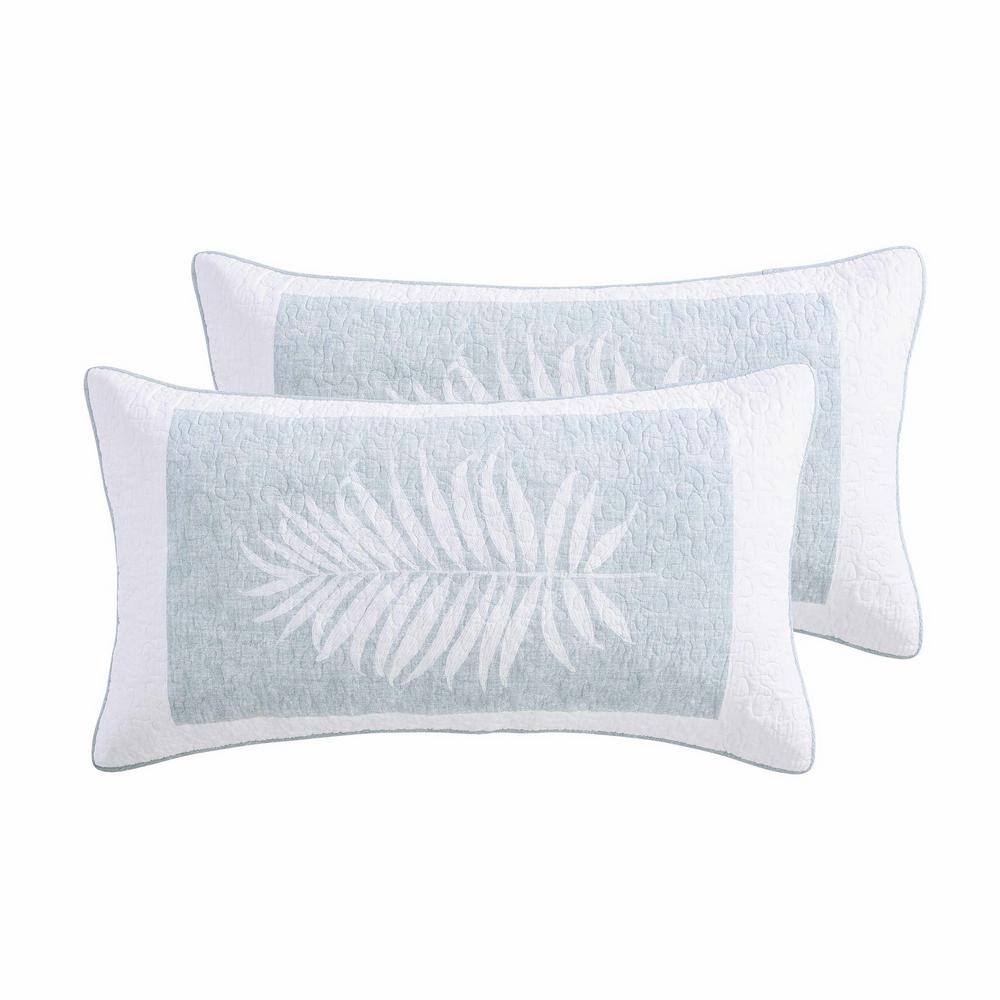Tommy Bahama Field Of Fronds Blue Cotton King Sham USHSGZ1235469 - The ...