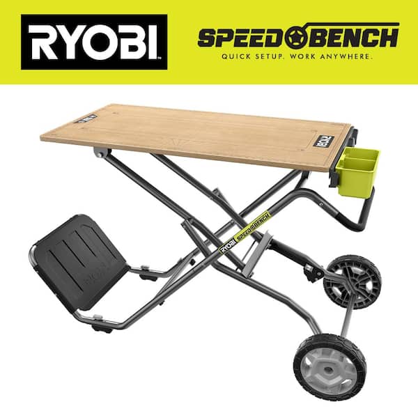 RYOBI SPEED BENCH Mobile Workstation STM202 - The Home Depot