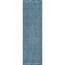 nuLOOM Natura Chunky Loop Jute Blue 3 ft. x 12 ft. Runner NCCL01H-26012 ...