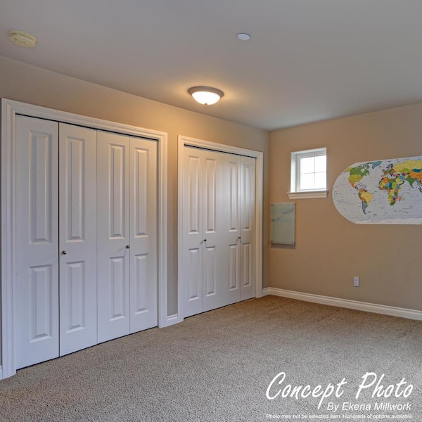 Ekena Millwork 5 in. x 1/2 in. x 96 in. Speed Base Moulding, PVC ...