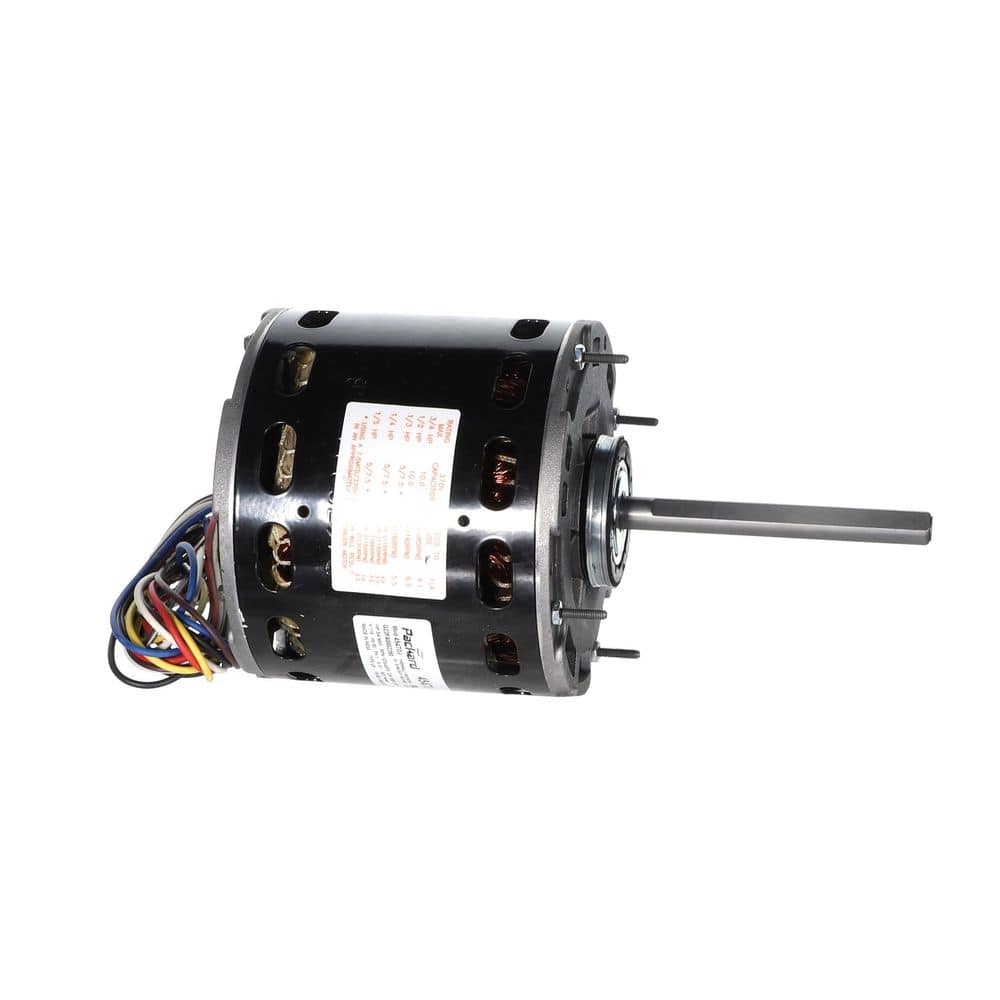 Packard 5-5/8 in. Dia. 1075-RPM Multi-Horsepower 1/5-3/4-HP Direct ...