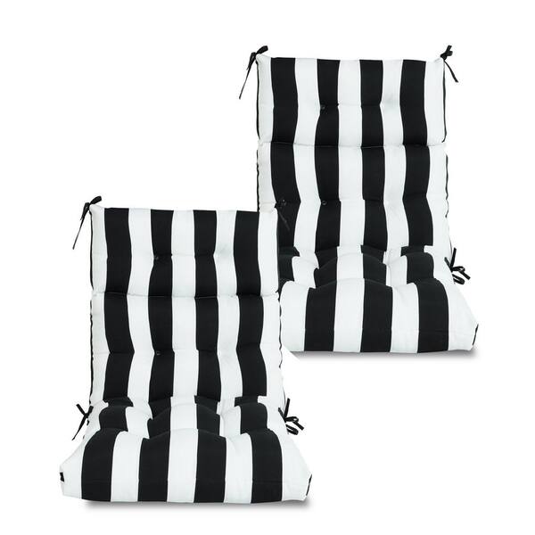 Black And White Outdoor Chair Cushions
