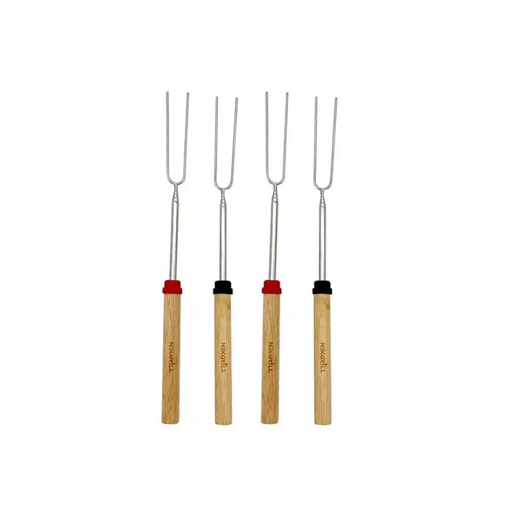 Nexgrill 4-Piece Roasting Sticks 300-10097 - The Home Depot