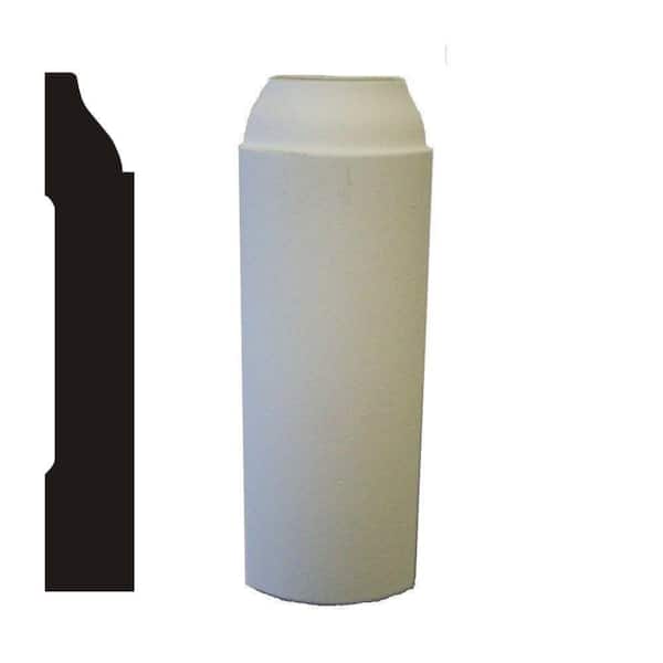 Builders Choice LWM618 9/16 in. x 5/8 in. x 5-1/4 in. MDF Base Corner ...