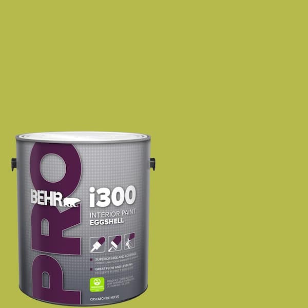 BEHR PRO 1 Gal. #400B-6 Japanese Fern Eggshell Interior Paint PR33301 ...