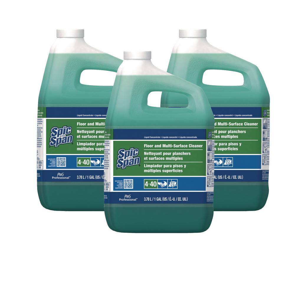 Spic and Span 1 Gal. Liquid Concentrated Floor Cleaner (3/Carton ...