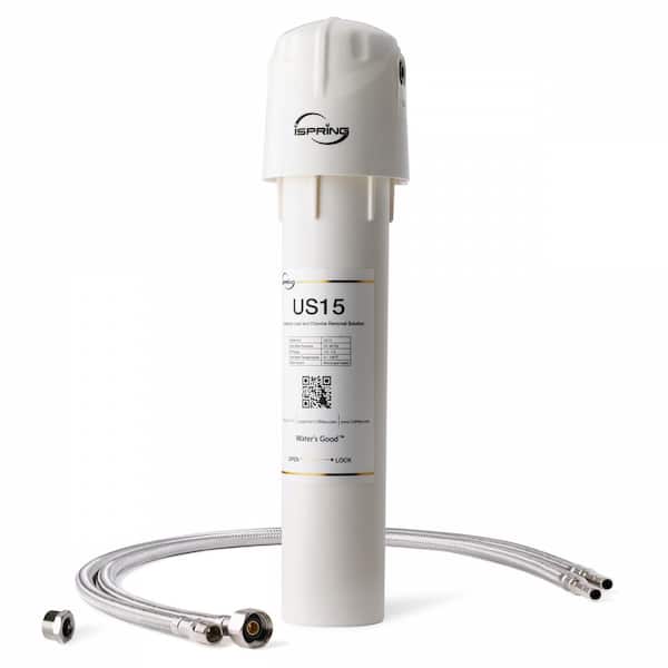 ISPRING Leak-Free Direct Connect Under Sink Water Filter System for ...