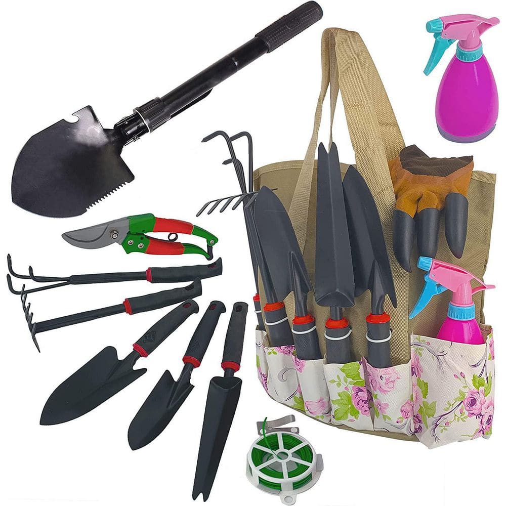 11-Piece Garden Tool Set B09PYF1V6D - The Home Depot