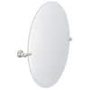 MOEN Banbury 23 in. W x 26 in. H Oval Frameless Tilt Wall Bathroom ...