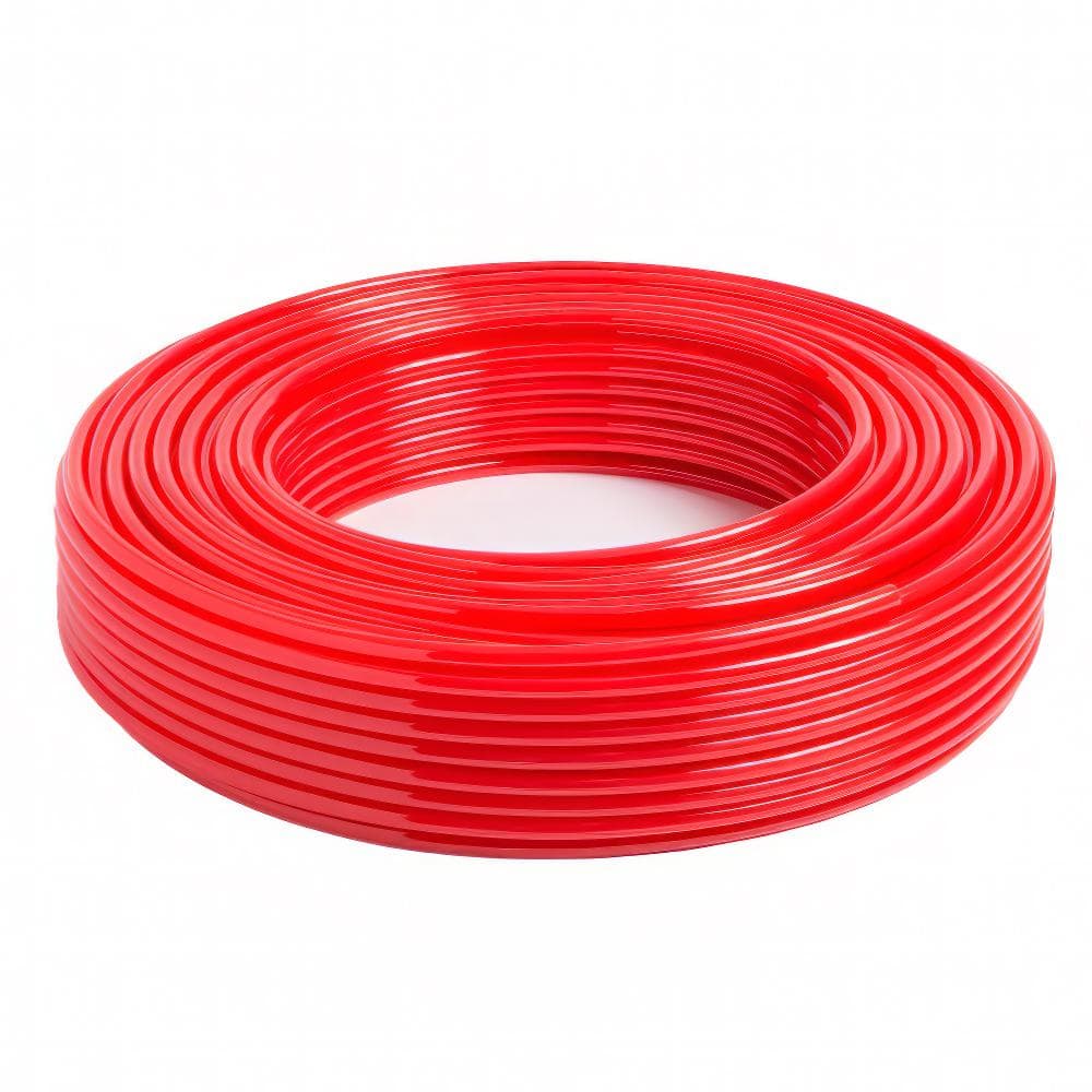 PLUMBFLEX 1/2 in. x 500 ft. Red PEX A Tubing Oxygen Barrier Hydronic ...