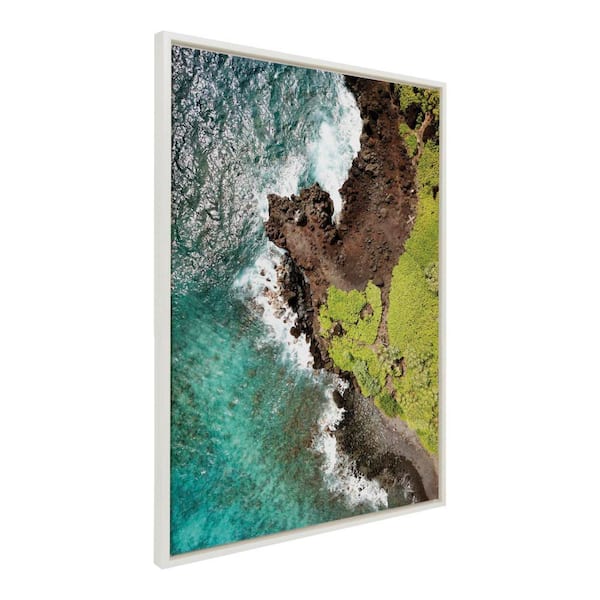 Kate and Laurel Sylvie "Going back to Maui" by Rachel Dowd Framed Ocean ...