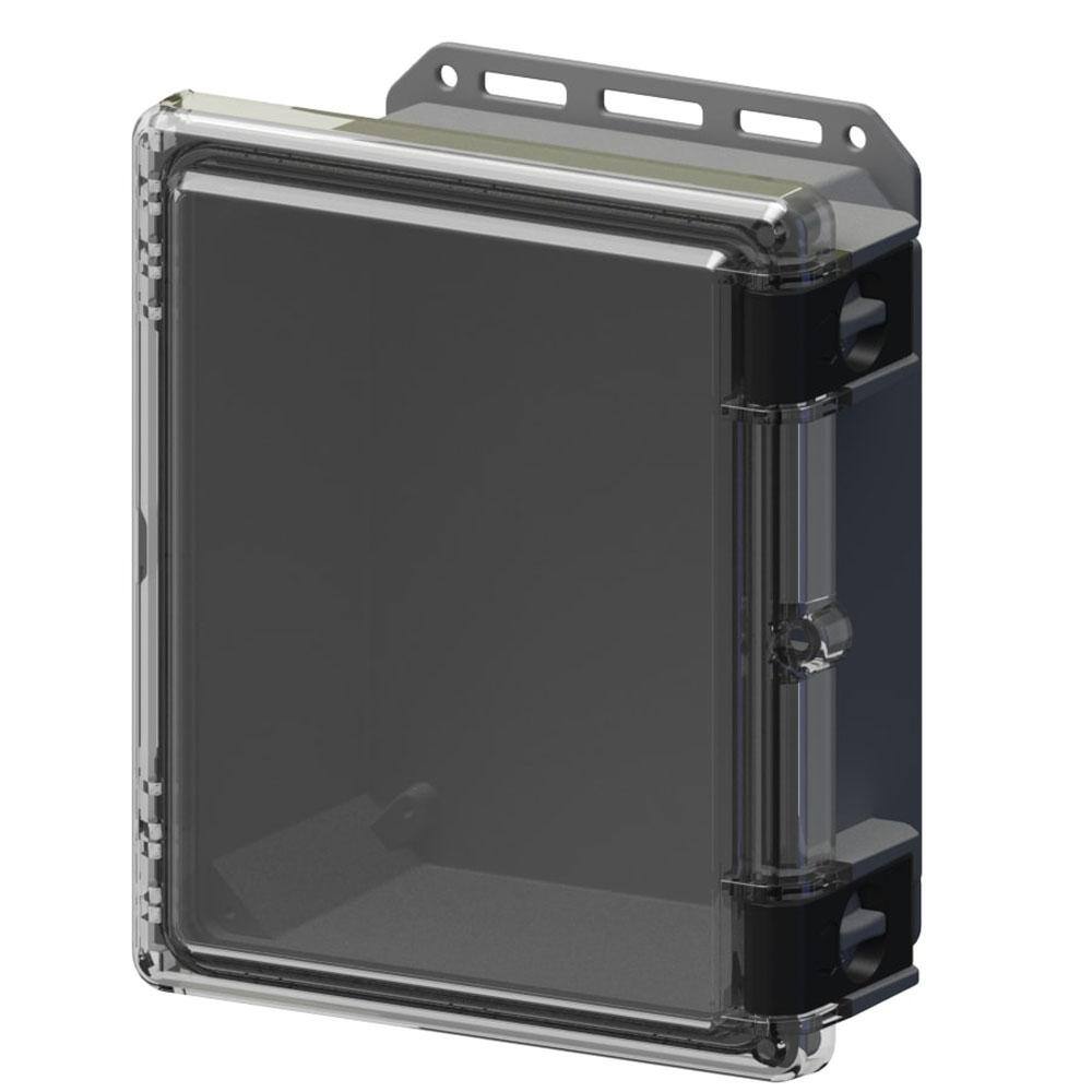 Serpac 11.8 in L x 10.2 in W x 5.5 in H Cabinent Enclosure ...