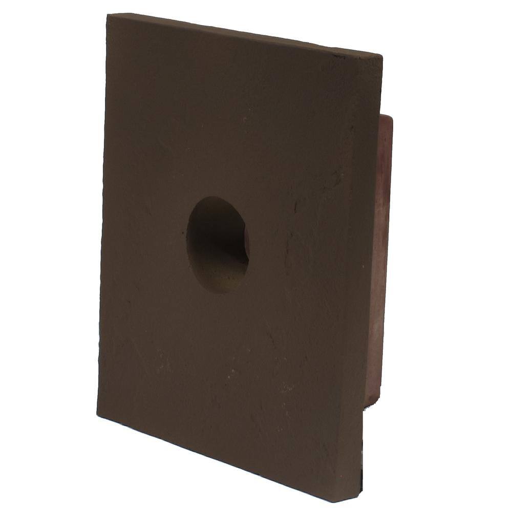 NextStone 8 in. x 9 in. Sandstone Brown Small Universal Mounting Block ...