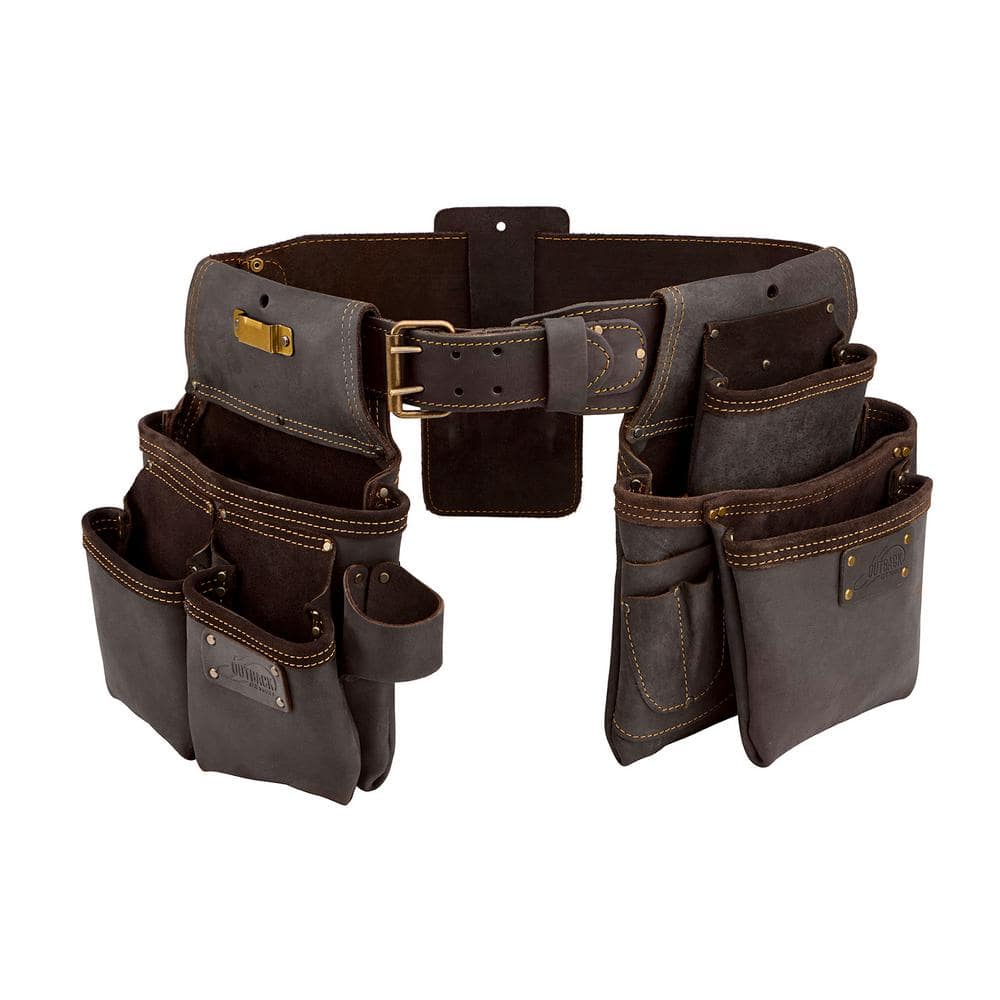 OX TOOLS Pro 4-Piece Oil-Tanned Leather Construction Rig - Contractor ...