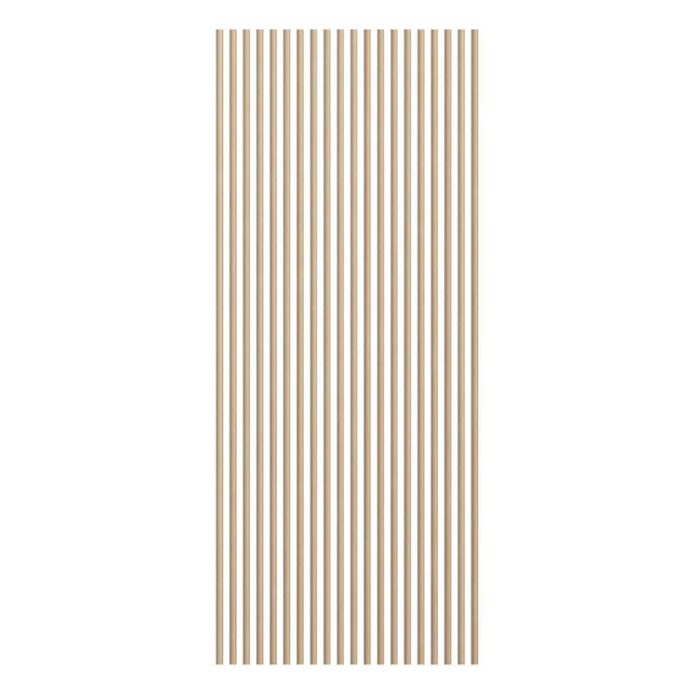 Ekena Millwork Heritage Premier Concave 94.5 in. H x 1 in. W Slatwall ...