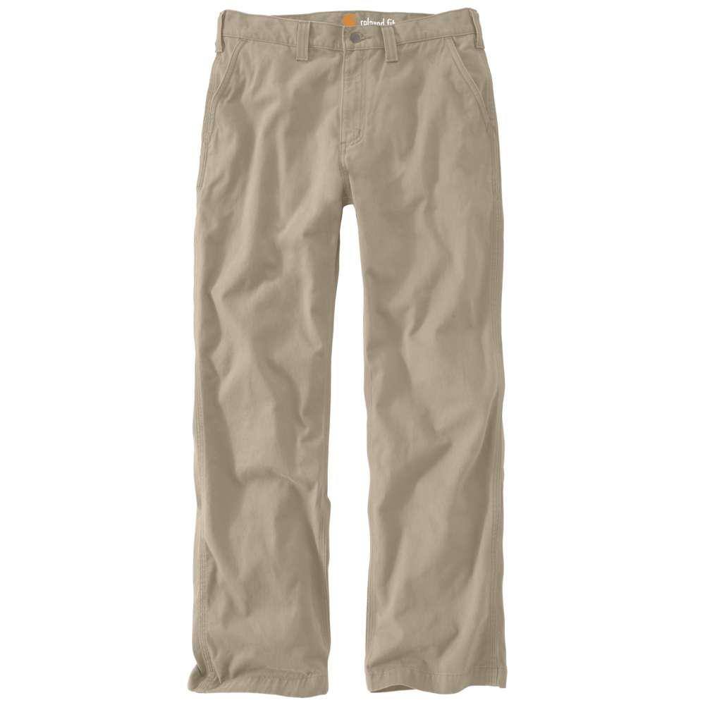 Carhartt Men s 32x32 Field Khaki Cotton Straight Leg Non Denim Bottoms