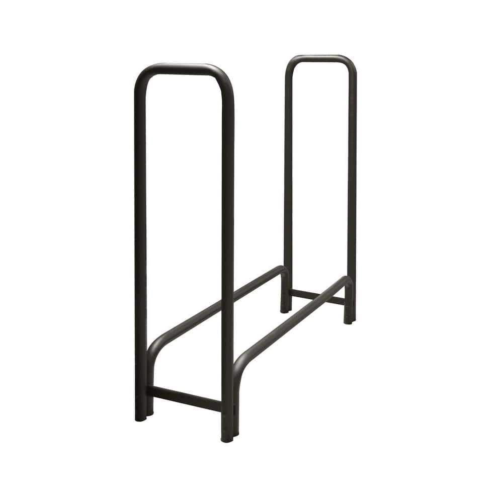 Pleasant Hearth 4 ft. Heavy Duty Firewood Rack with 25-Year Limited ...