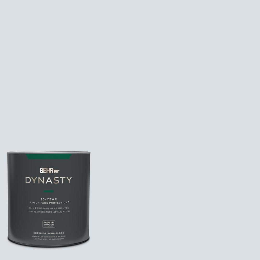 BEHR DYNASTY 1 qt. #MQ3-26 Mainsail Semi-Gloss Exterior Stain-Blocking ...