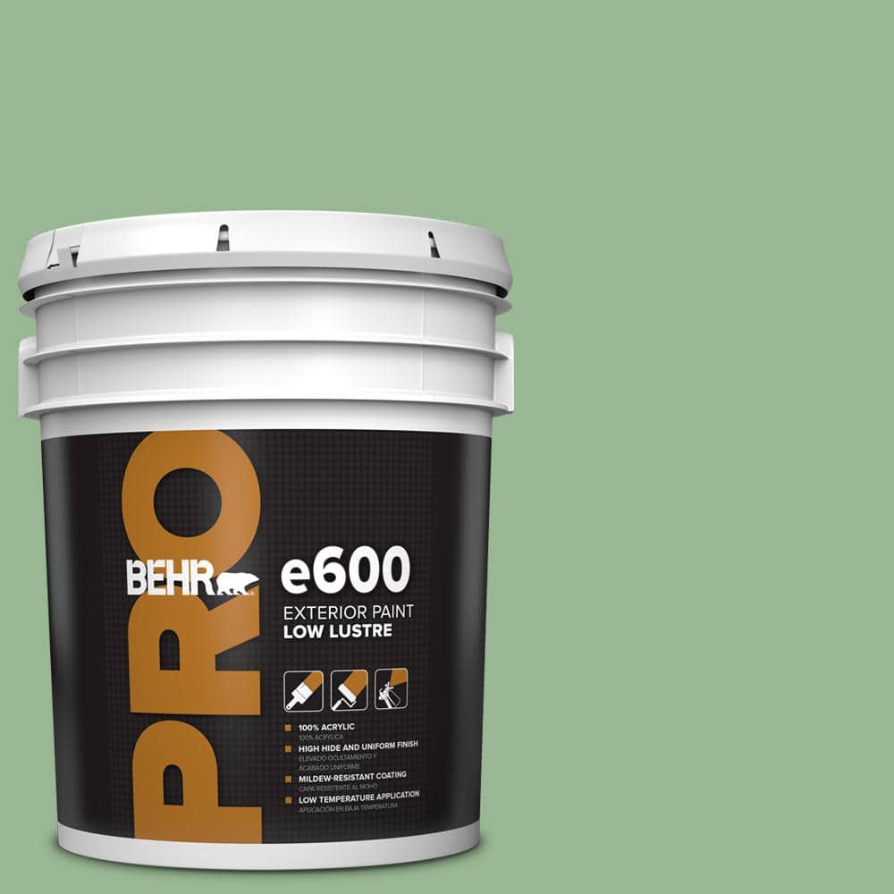 BEHR PRO 5 gal. #M400-4 Brookview Low Luster Exterior Paint PR62305 ...