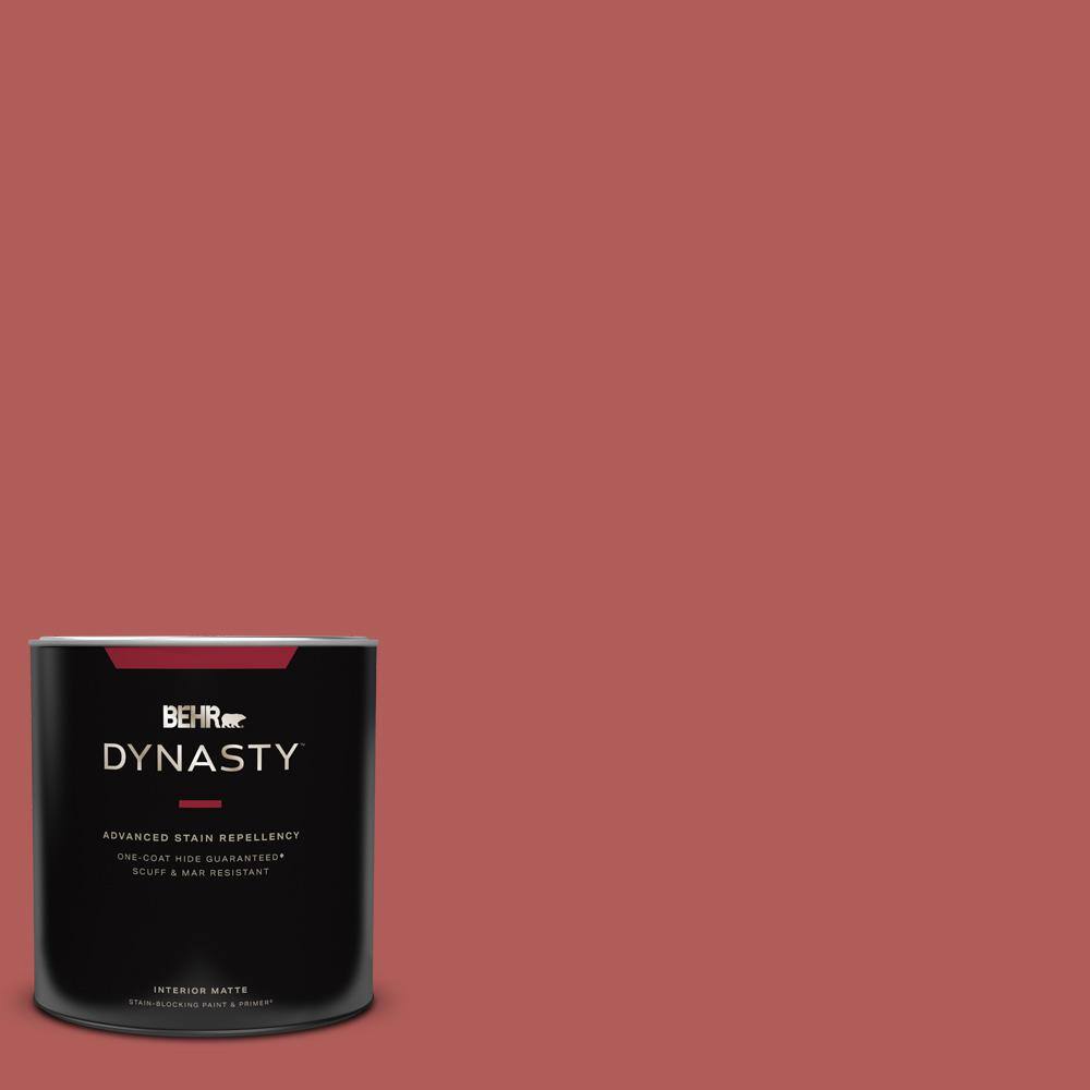 Have a question about BEHR DYNASTY 1 qt. #160D-6 Pottery Red Matte ...