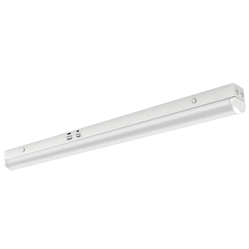 KOAOEIRS 3.38 ft. 200-Watt Equivalent Dimmable LED Flush Mount Strip ...