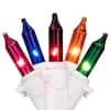 Northlight Set of 100 Multi-Color Mini Christmas Lights 2.5 in. Spacing ...