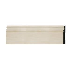 Ekena Millwork WM618 0.56 in. D x 5.25 in. W x 6 in. L Wood (Poplar ...