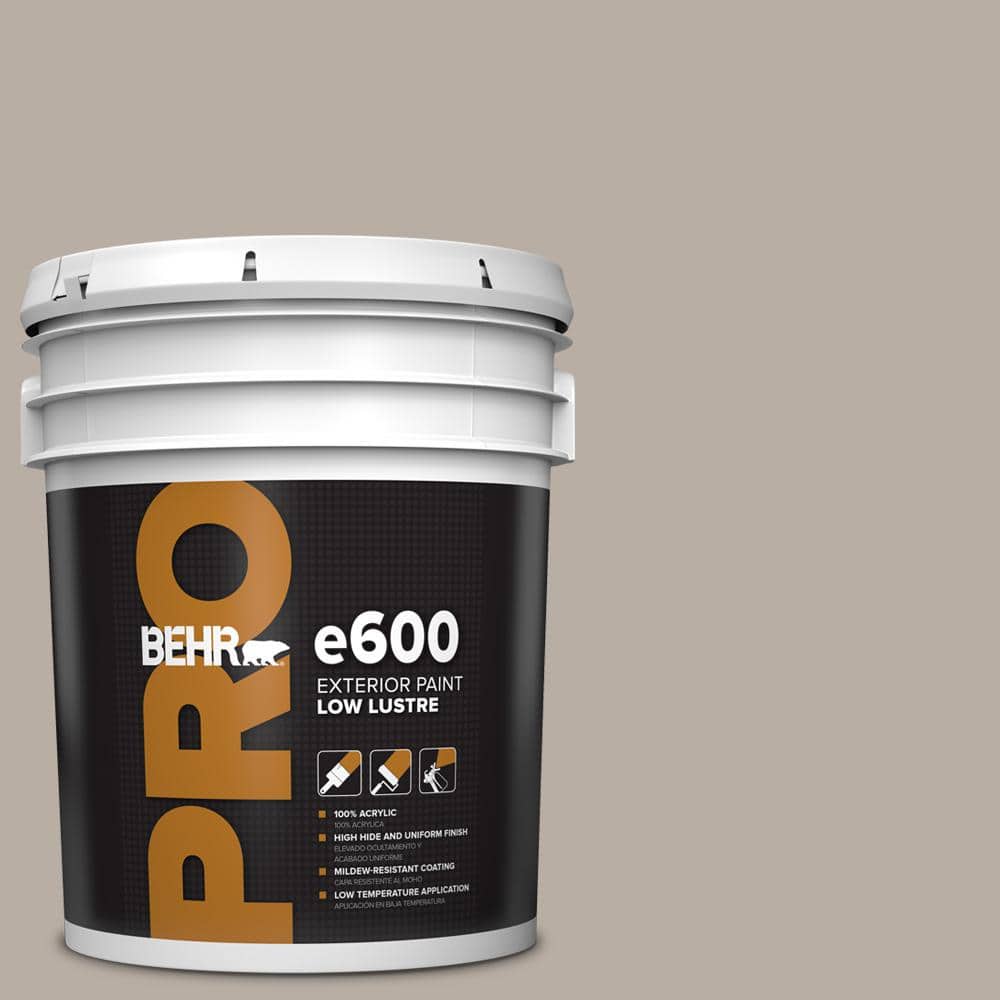 BEHR PRO 5 gal. #T18-08 Off The Grid Low Luster Exterior Paint PR62005 ...