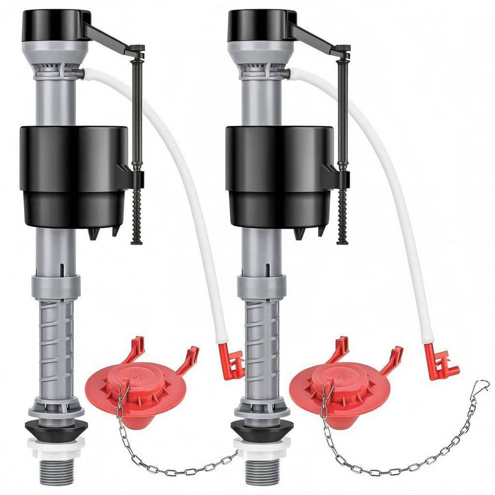 Helhom 2-Pack Universal Toilet Repair Kit for Inside Tank, Includes ...