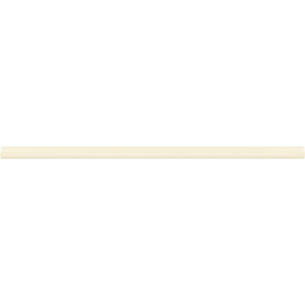 Daltile Restore Ivory Matte 1/2 in. x 12 in. Glazed Ceramic Jolly Trim ...