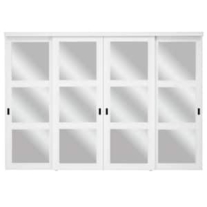 Reviews for ARK DESIGN 120 in. x 80 in. Solid Core 1-Lite Mirror White ...