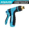 AQUA JOE Indestructible Multi-Function Adjustable Hose Nozzle with ...
