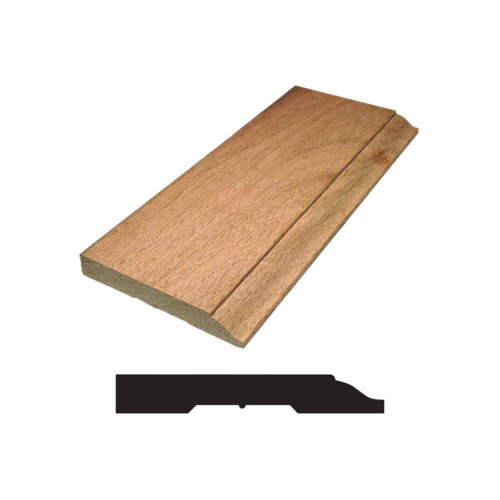 Weaber WM 623 1/2 in. x 3-1/4 in. Oak Base Moulding 74050 - The Home Depot