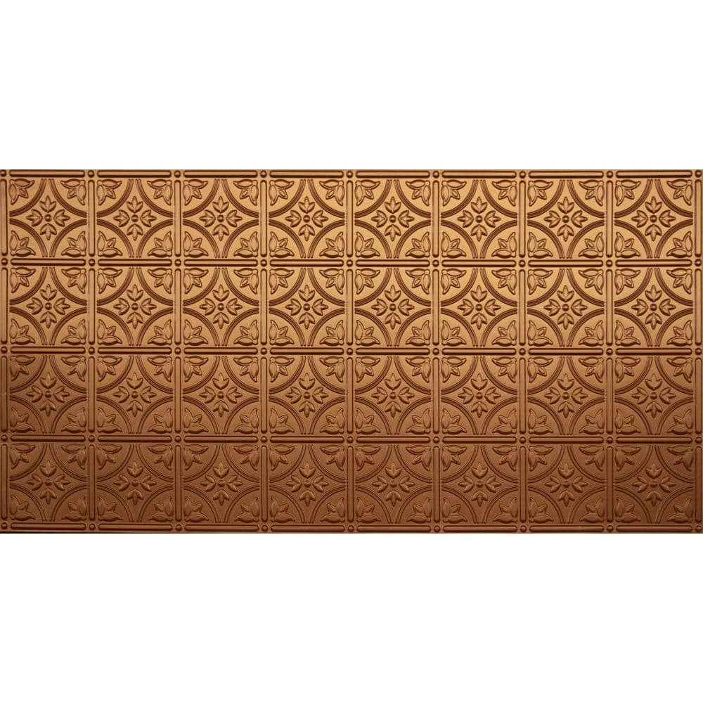 Global Specialty Products Dimensions 2 ft. x 4 ft. Glue Up Tin Ceiling ...