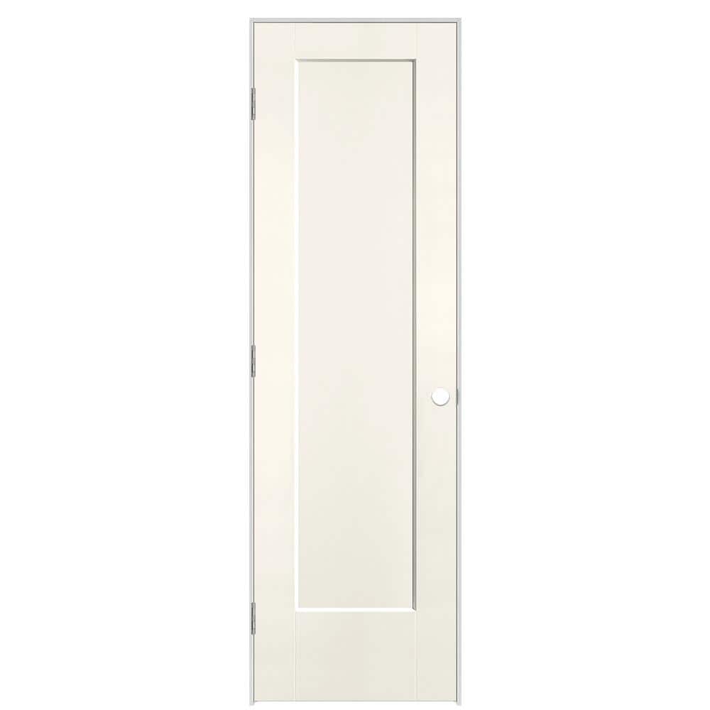 Masonite 24 in. x 80 in. 1-Panel Lincoln Park Right-Hand Hollow Core ...