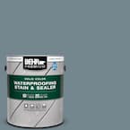 BEHR PREMIUM 1 gal. #N470-5 Norwegian Blue Solid Color Waterproofing ...