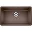 Blanco PRECIS Undermount Granite Composite 30 in. Single Bowl Kitchen ...