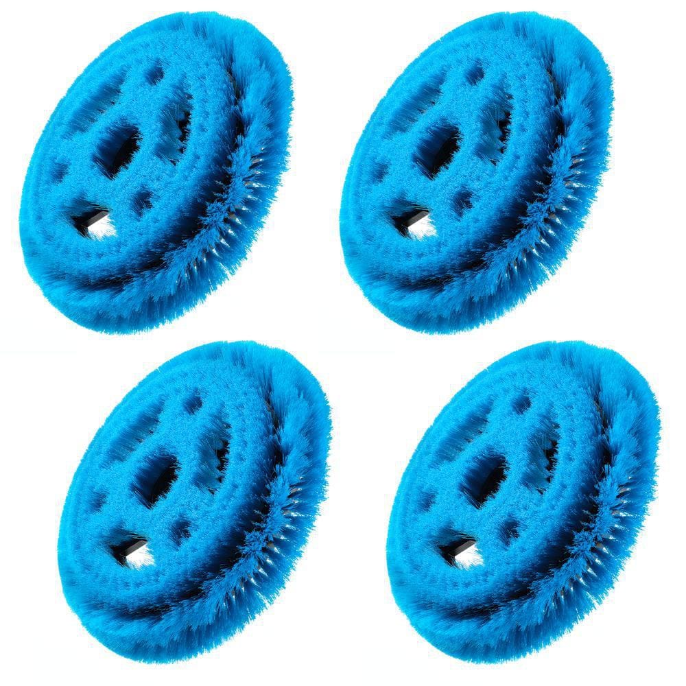 RYOBI 9 in. VORTEX Soft Bristle Brush (4-Pack) A95SRB9-4 - The Home Depot