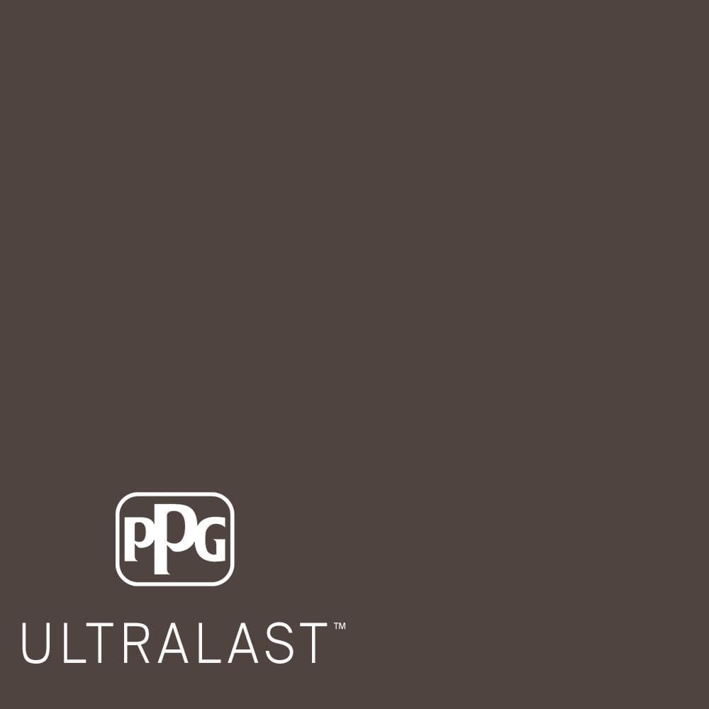 PPG UltraLast 1 gal. PPG1005-7 Dark Granite Eggshell Interior Paint and ...