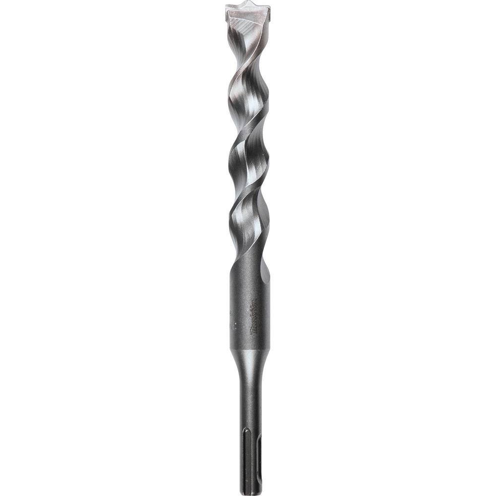 Makita 3/4 in. x 8 in. 2-Cutter Carbide Tipped SDS-Plus Percussion Bit ...