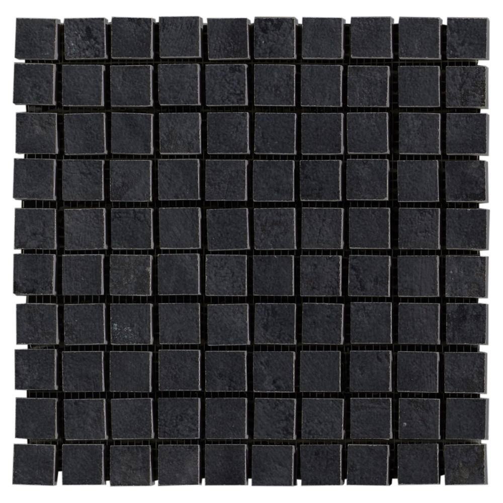 Ivy Hill Tile Mantis Black Gold 6 in. x 0.35 in. Matte Porcelain Floor ...