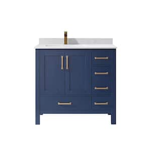 36 Inch Vanities - Blue - Bathroom Vanities - Bath - The Home Depot