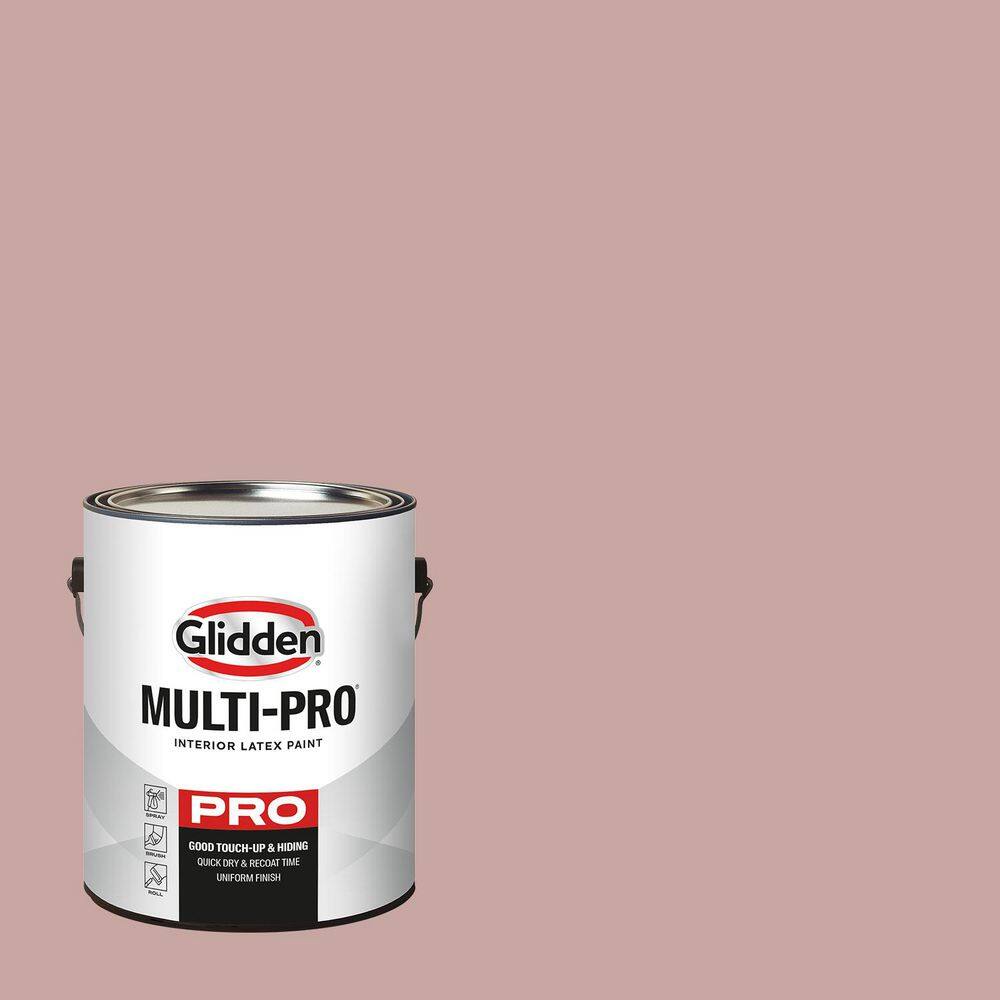 Glidden Multi-Pro 1 gal. PPG1059-4 Parfait Ultra Flat Interior Paint ...