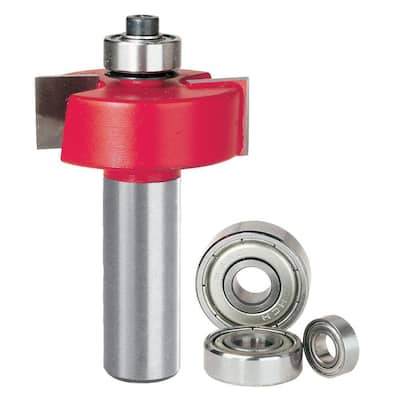 DIABLO 1/2 in. Rabbeting Bit and Bearing Set DR32502